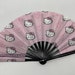 Hello Kitty Hand Designed Rave Fans | Hand Fans | Festival/events ...