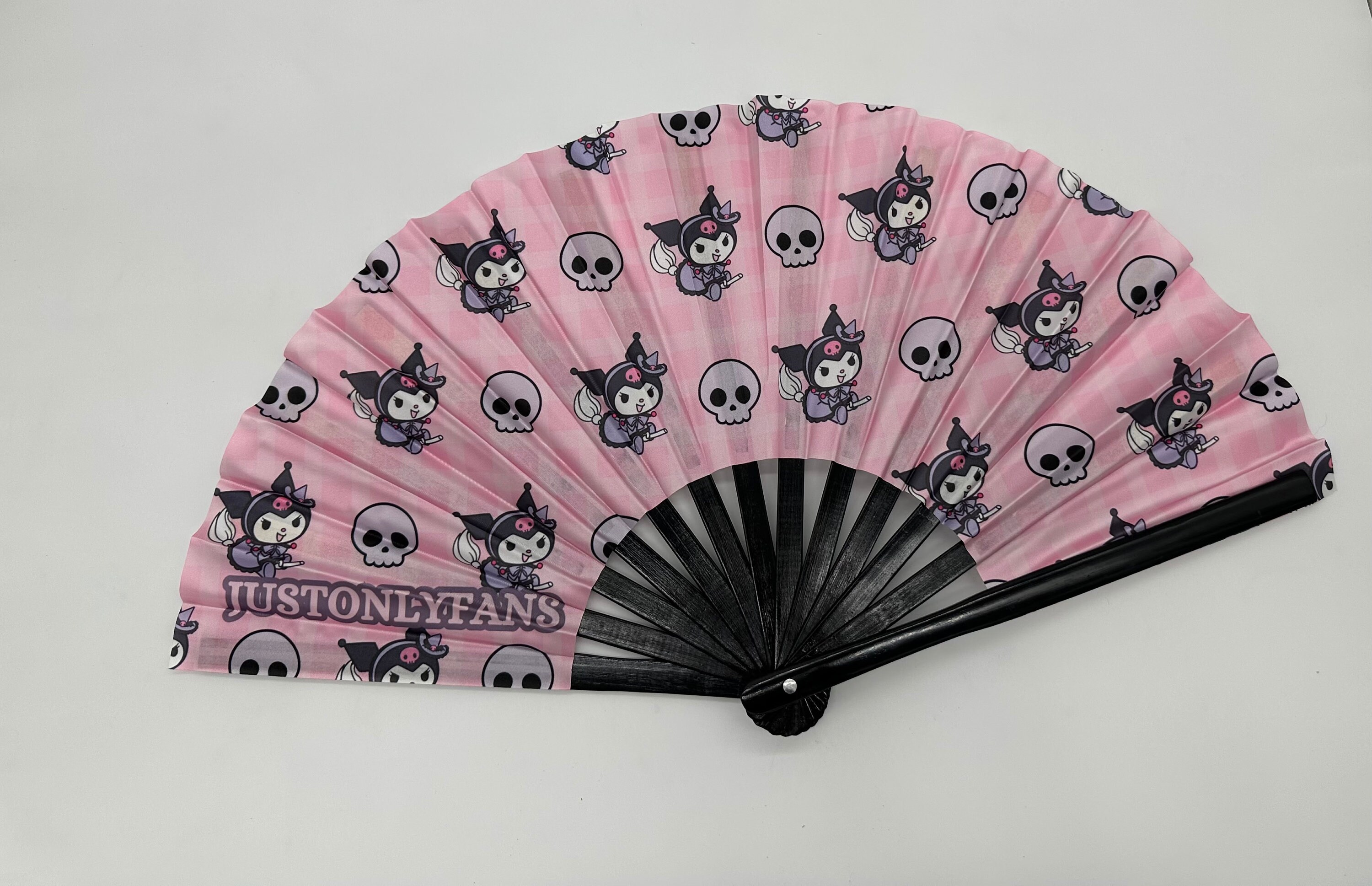 Kuromi Hand Designed Rave Fans | Hand Fans | Festival/events | Sanrio ...