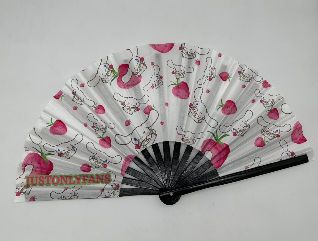 Cinnamoroll Designed Rave Hand Fan | Hand Fans | Festival/events ...