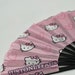 Hello Kitty Hand Designed Rave Fans | Hand Fans | Festival/events ...