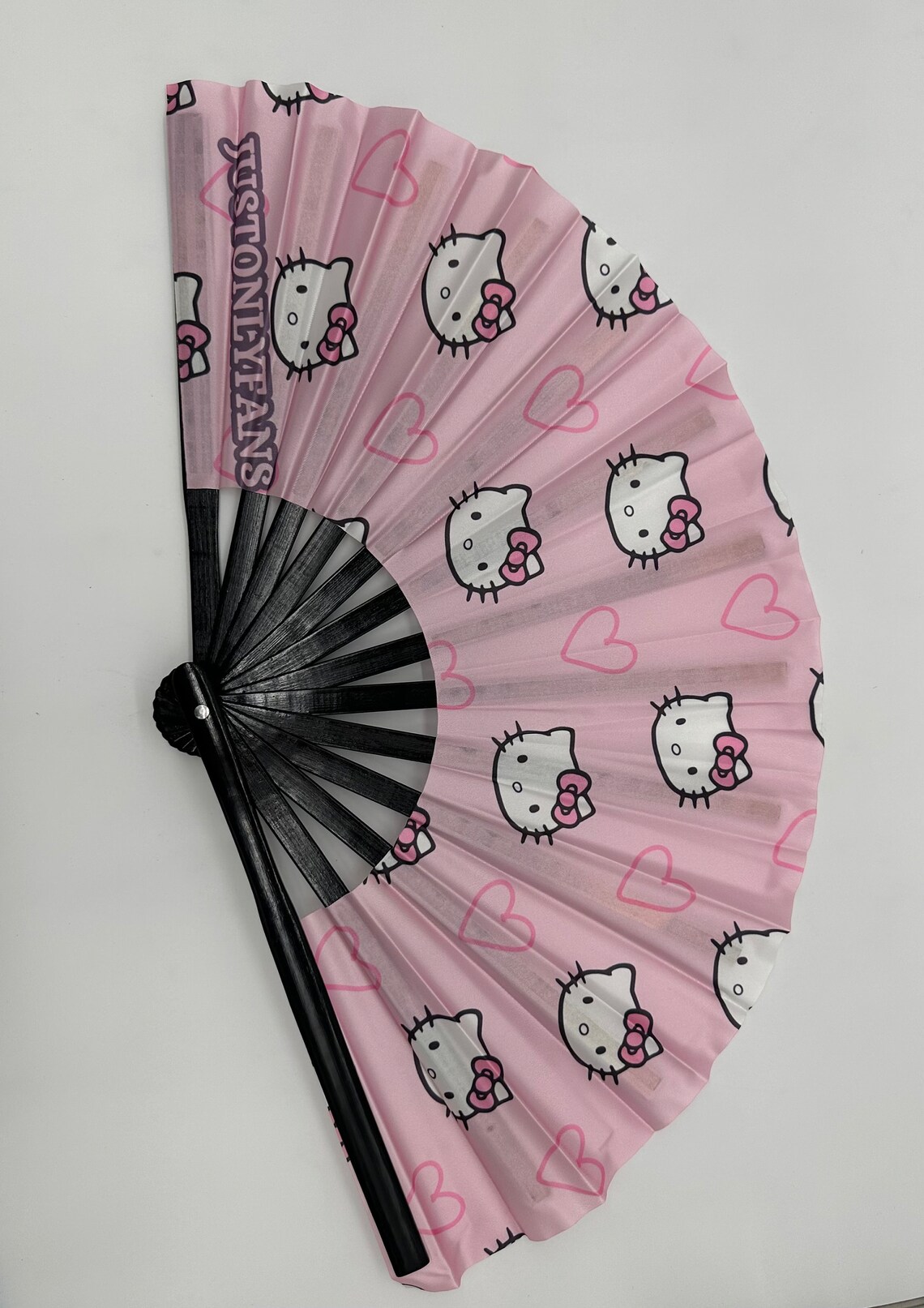 Hello Kitty Hand Designed Rave Fans | Hand Fans | Festival/events ...