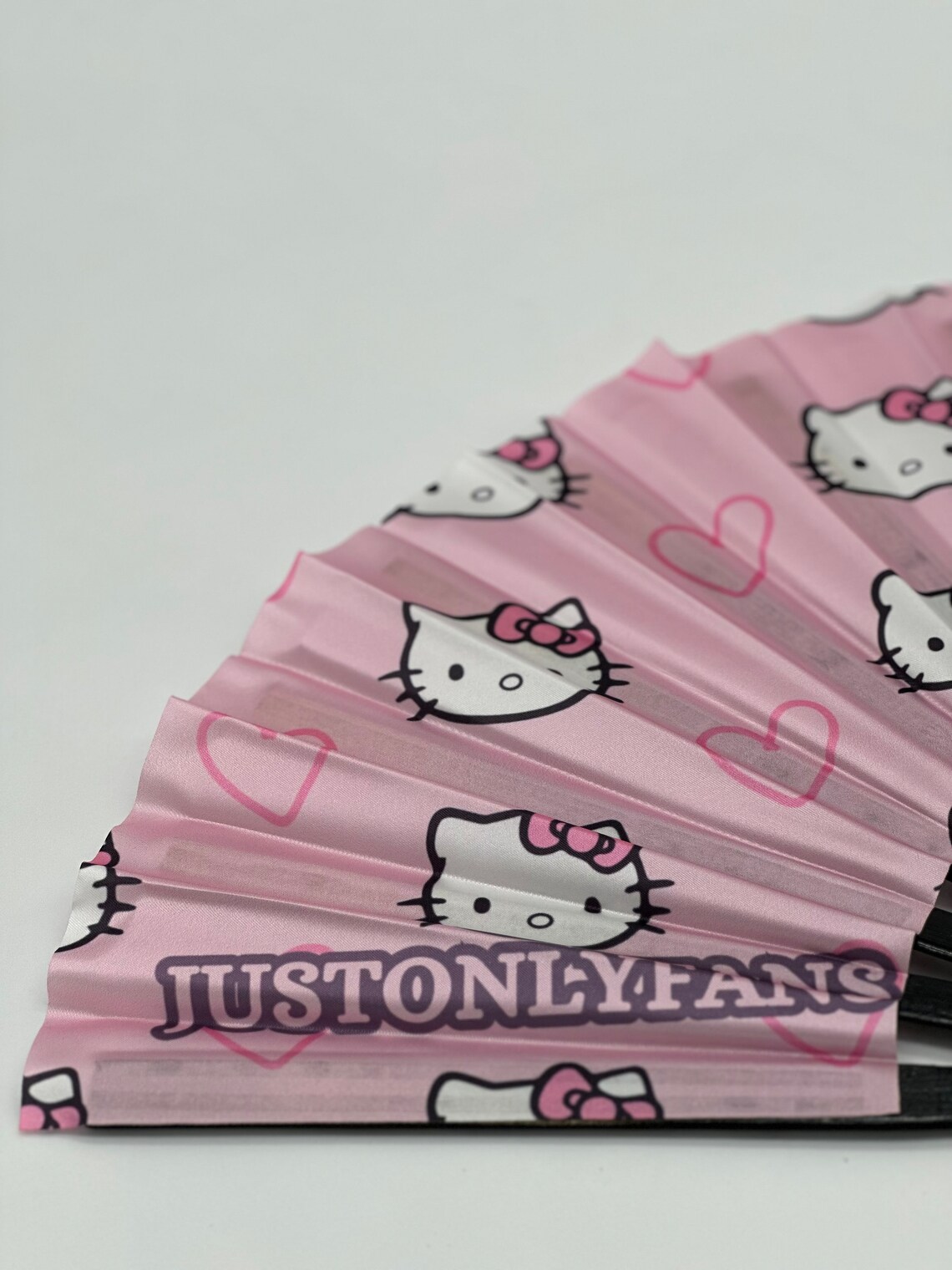 Hello Kitty Hand Designed Rave Fans | Hand Fans | Festival/events ...