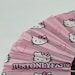Hello Kitty Hand Designed Rave Fans | Hand Fans | Festival/events ...