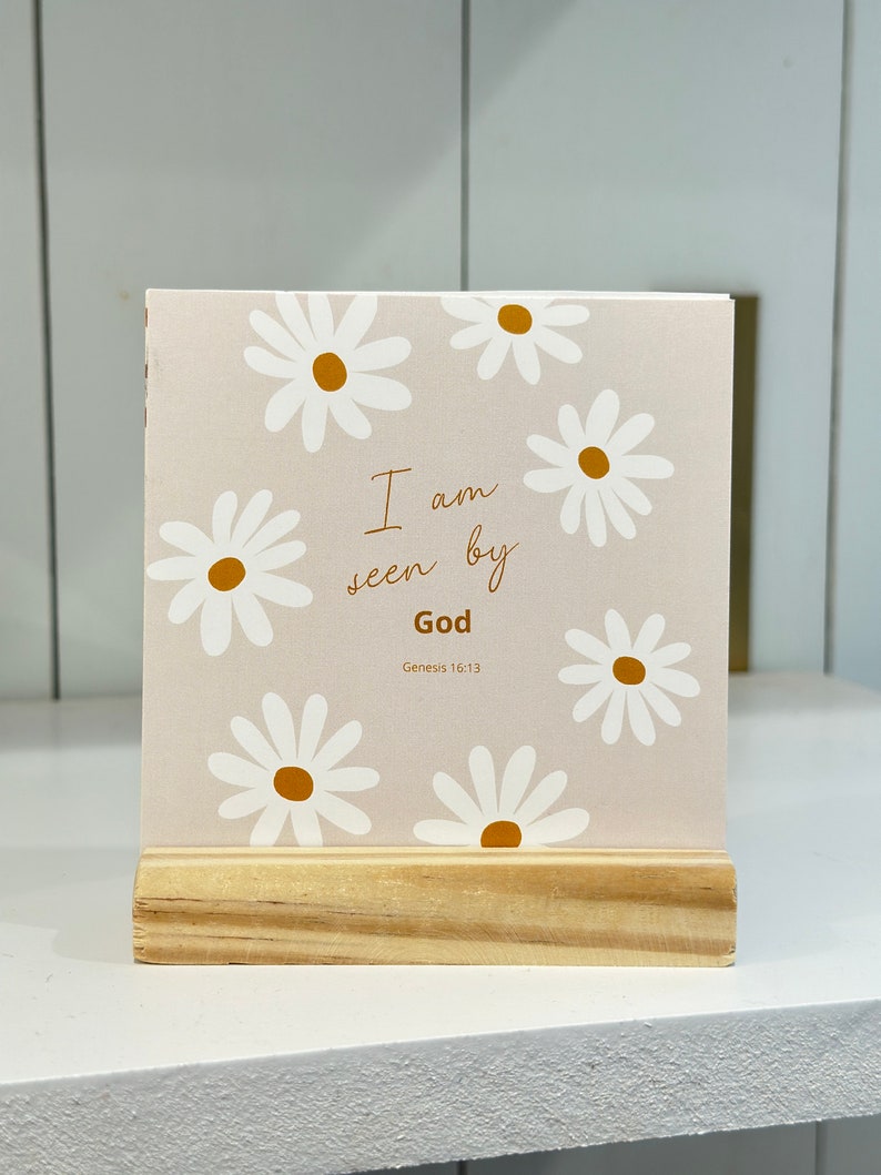 Biblical Affirmation Cards for Your Children (wood Stand Included) - Etsy