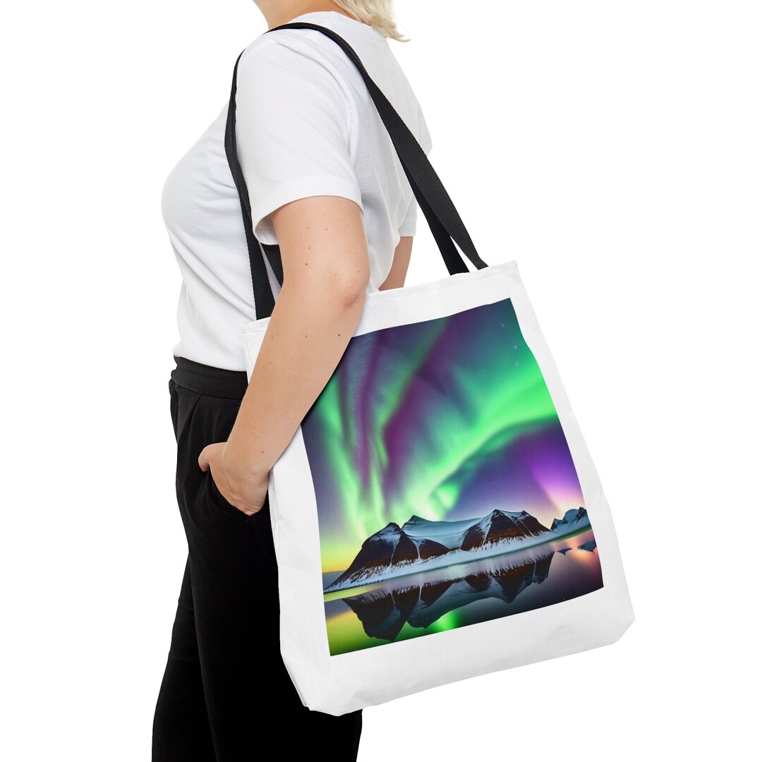 Alaska Northern Lights Tote Bag AOP - Etsy