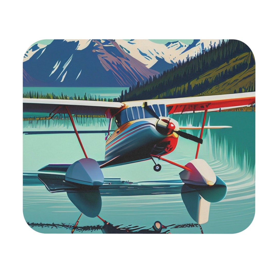 Float Plane Mouse Pad rectangle - Etsy