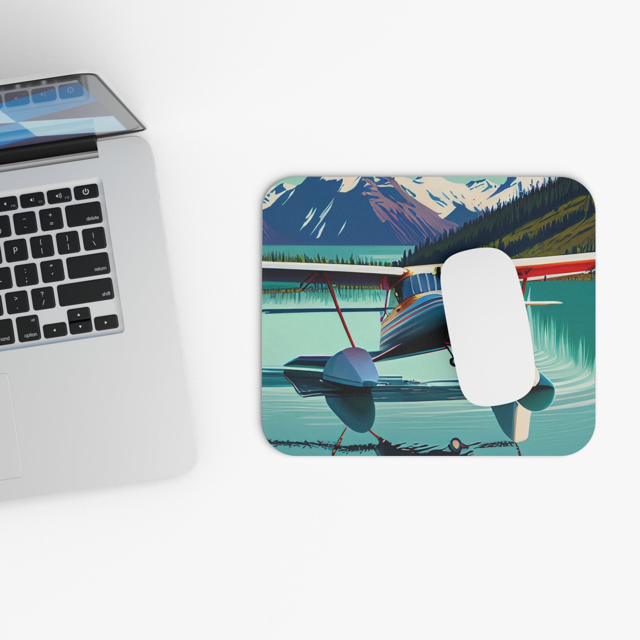 Float Plane Mouse Pad rectangle - Etsy