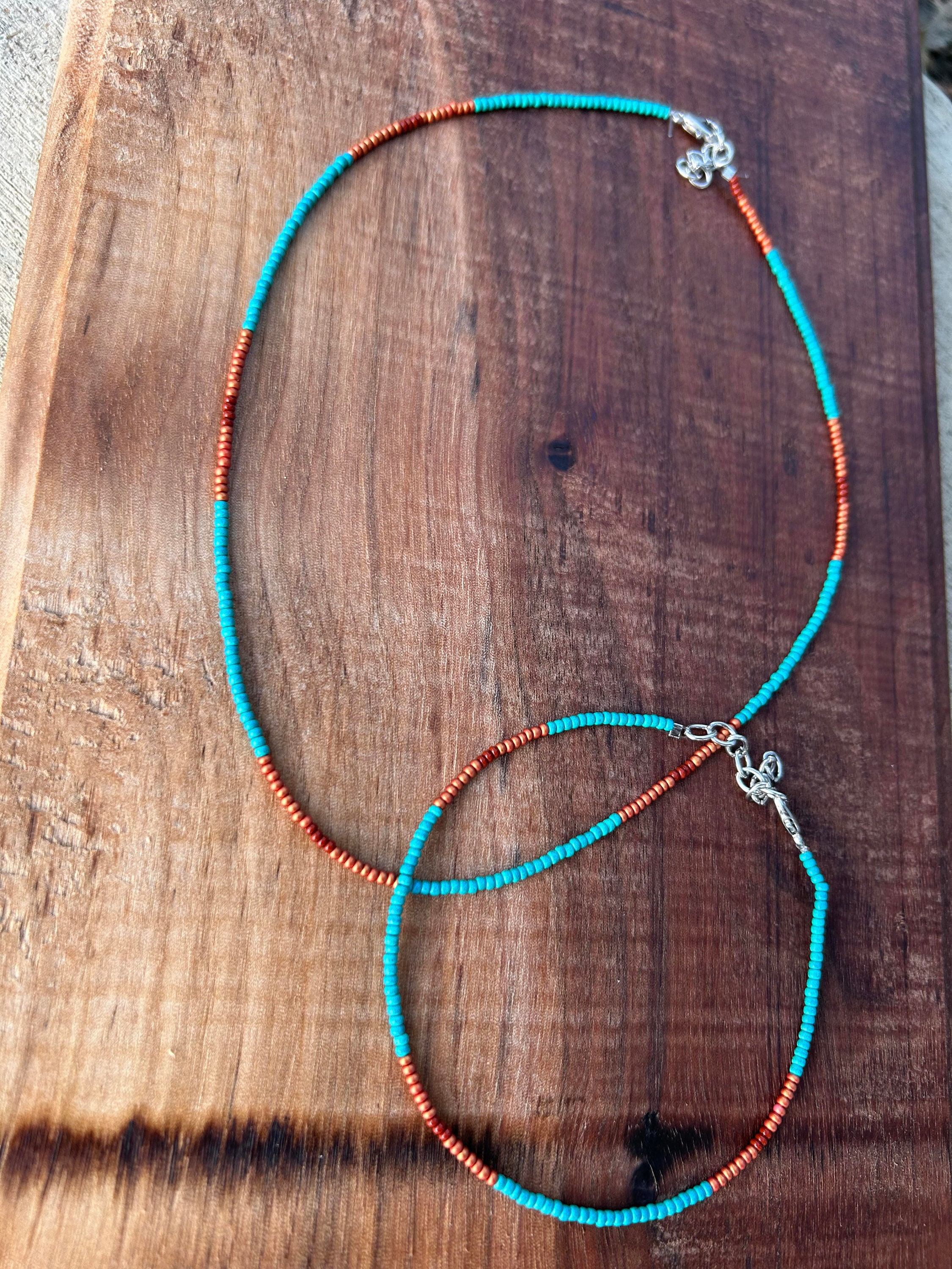 Rusted Turquoise Matching Set - Etsy