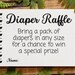 Diaper Raffle Tickets, Instant Digital Download Baby Shower Sprinkle ...