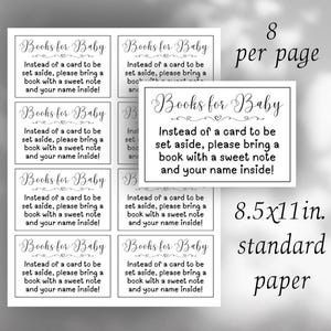 Diaper Raffle Tickets, 8x10 Sign, Books for Baby - Instant Digital ...