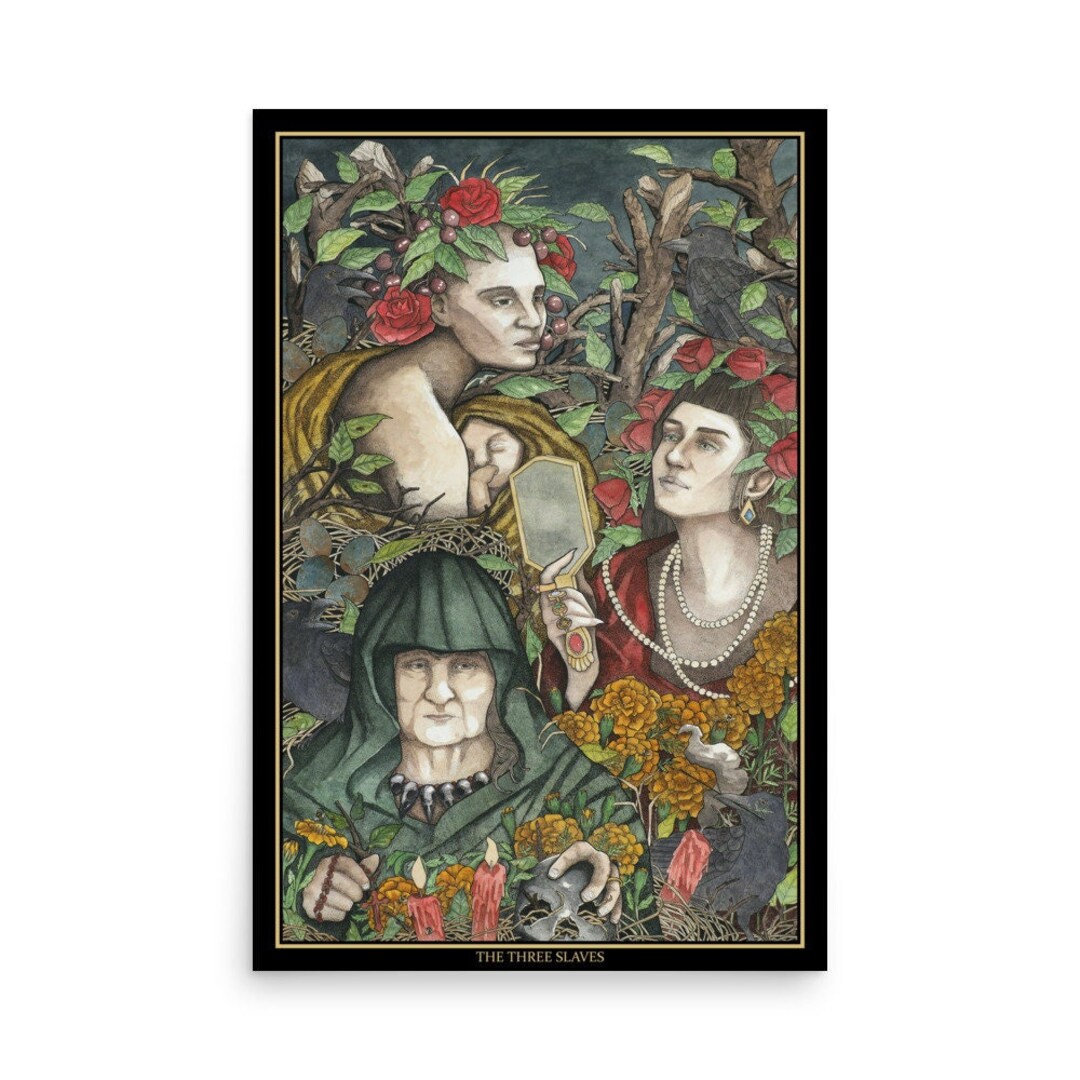 The Three Slaves | Art Poster | 24"x36" - Etsy
