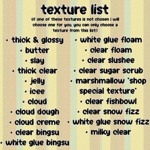 Custom Slime Order *READ ITEM DETAILS!* - Etsy