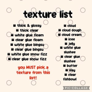 Custom Slime Order READ ITEM DETAILS - Etsy