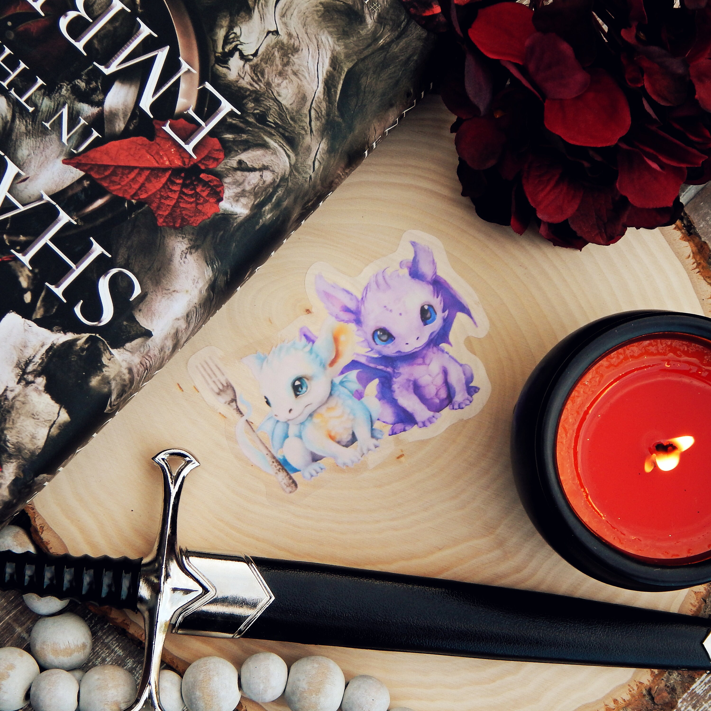 Reaver and Jadis From Shadow in the Ember Sticker Officially Licensed ...