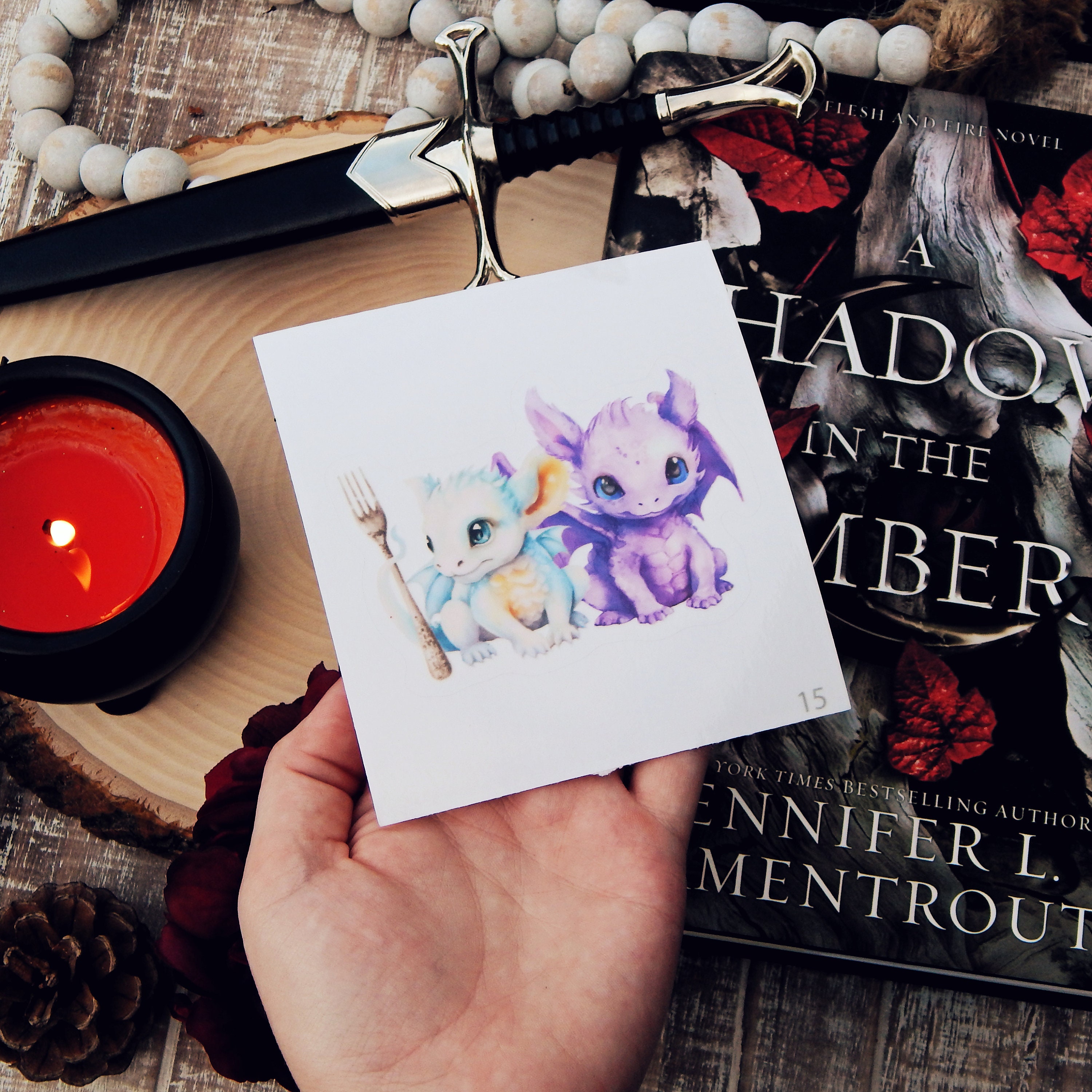 Reaver and Jadis From Shadow in the Ember Sticker Officially Licensed ...