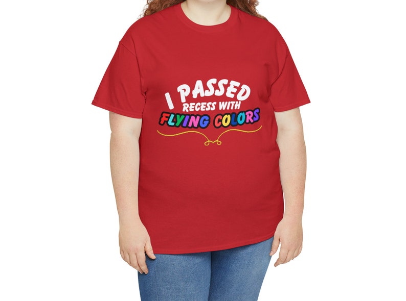 Recess Shirt, I Passed Recess With Flying Colors T-shirt, Kids Recess ...