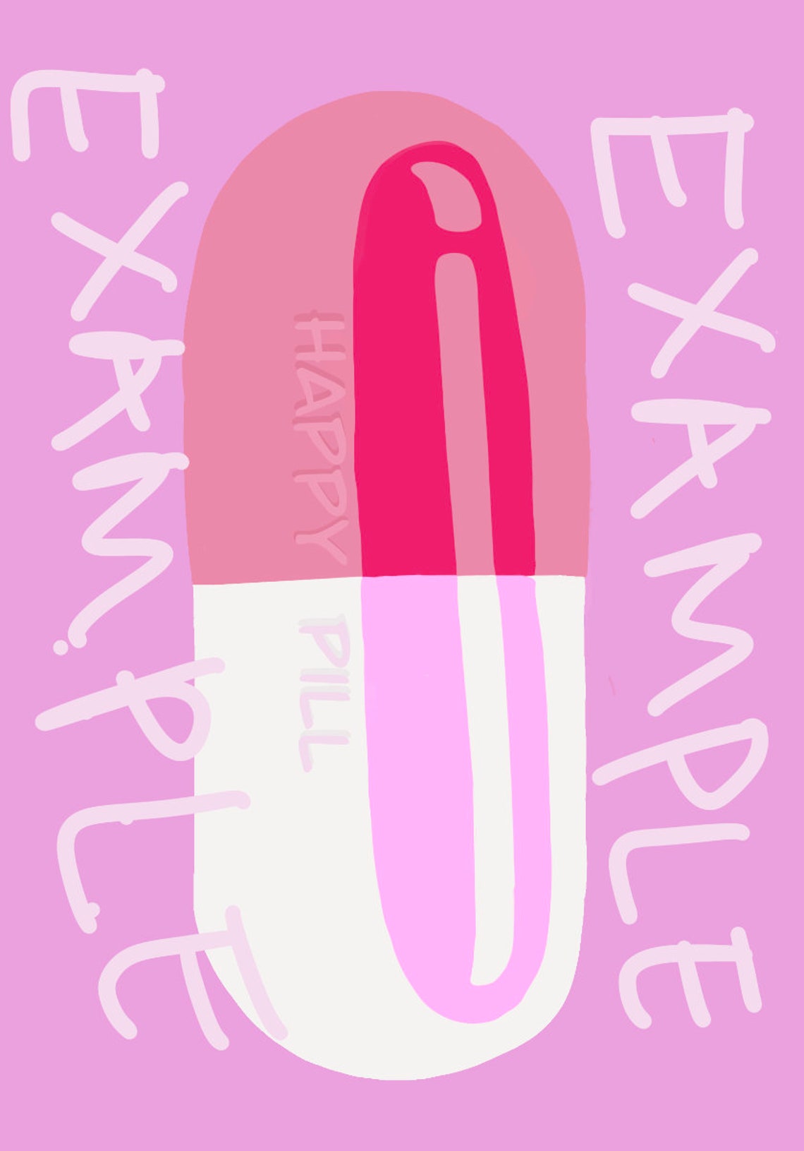 Happy Pill Digital Download - Etsy