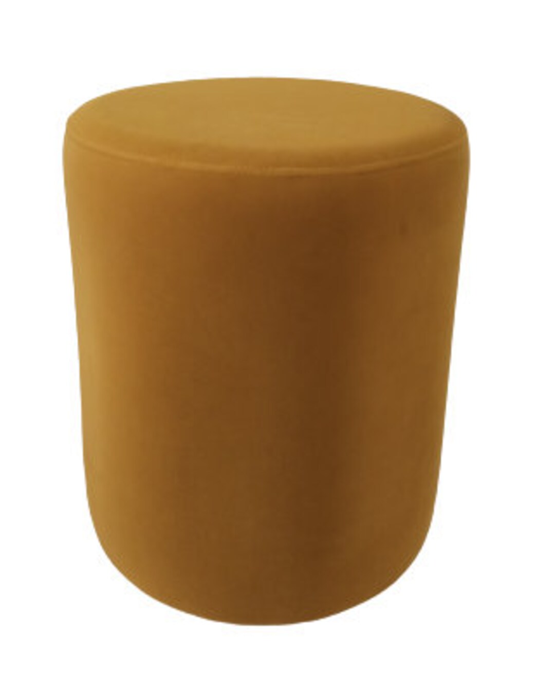 Mustard Velvet Ottoman made in India Ottoman En Velours Moutarde ...