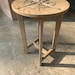 Custom Engraved Nautical Compass End Table - Etsy