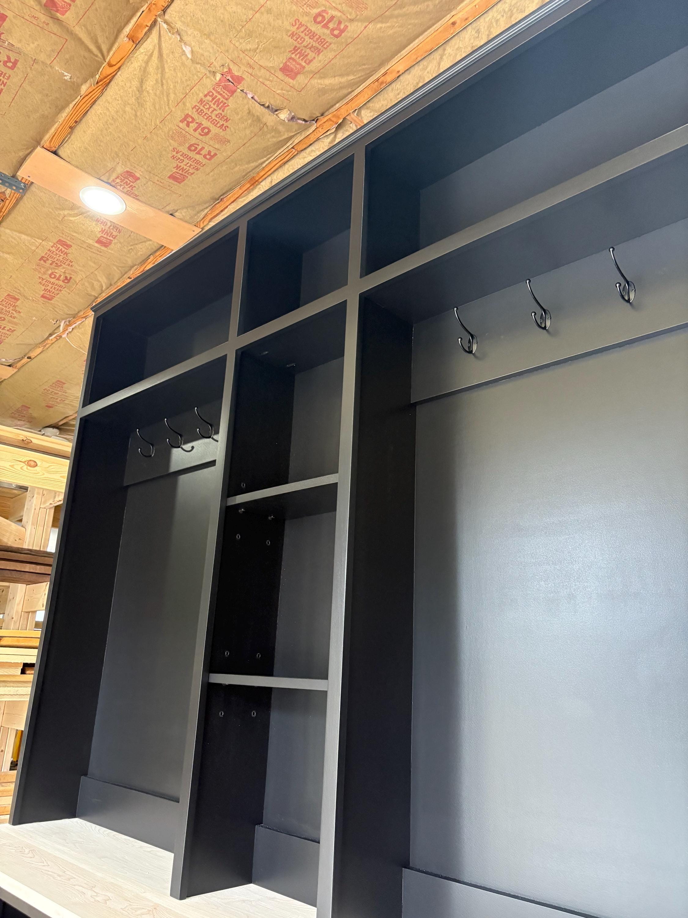 Entryway Bench / Mud Room Locker. Introducing Our Middle River Entryway ...