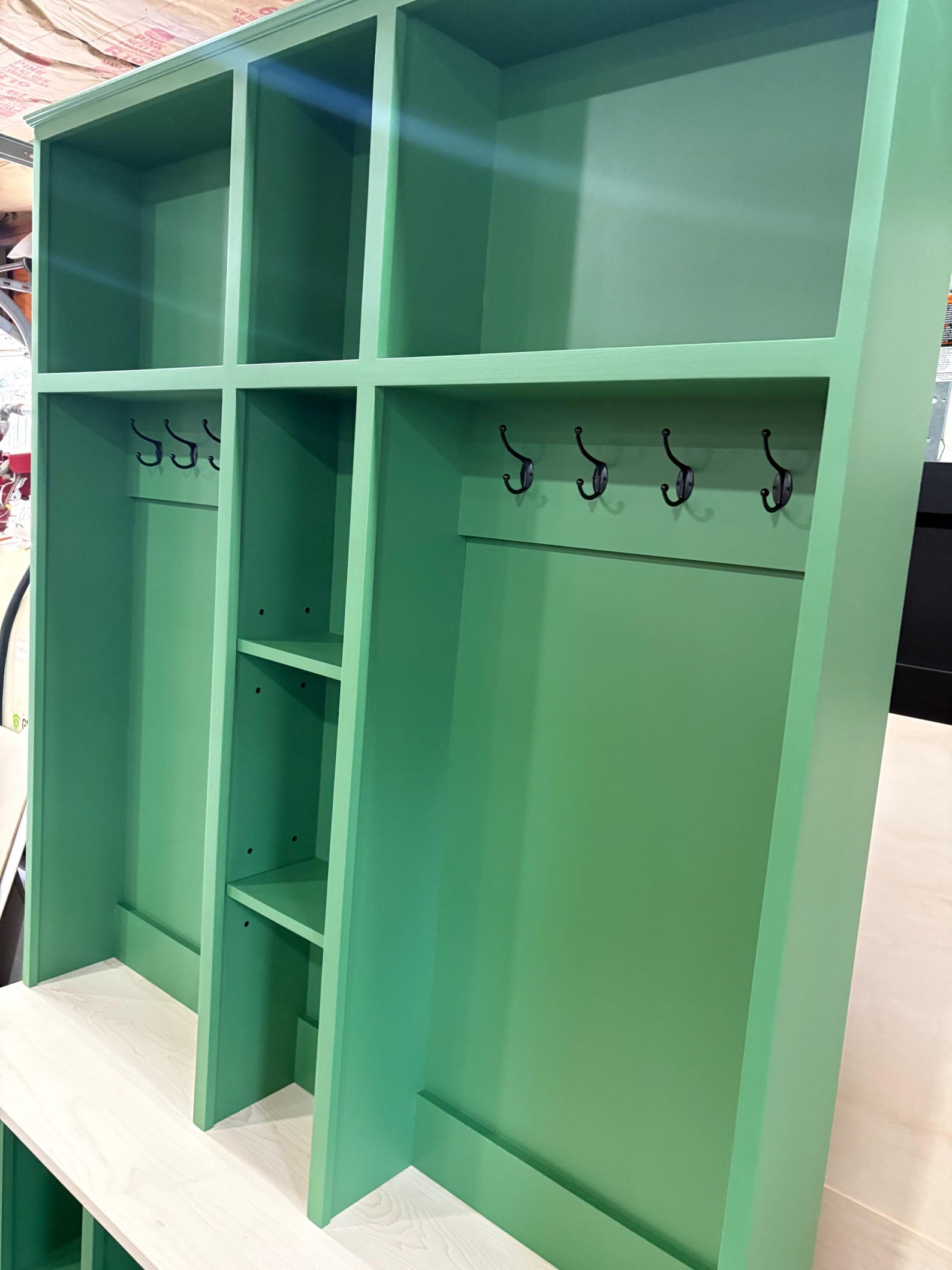 Entryway Bench / Mud Room Locker. Introducing Our Middle River 2.0 ...
