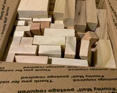 Wood Blanks Box of off Cuts Wood for Crafts - Etsy