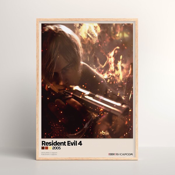 Resident Evil 4 Poster - Etsy