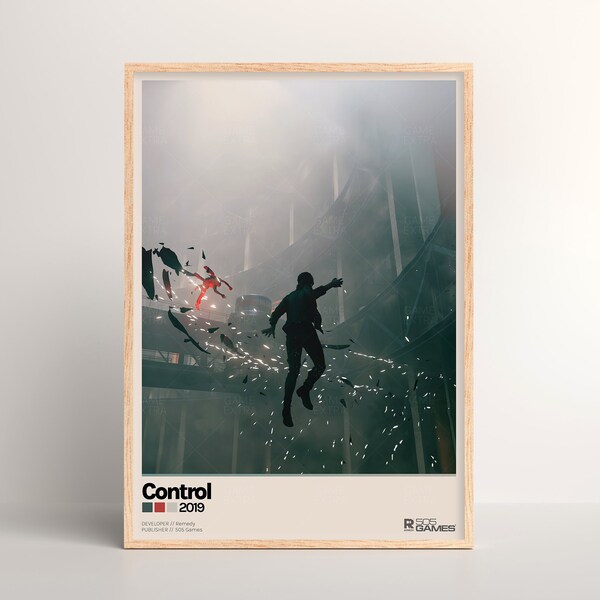 Control Game Poster - Etsy
