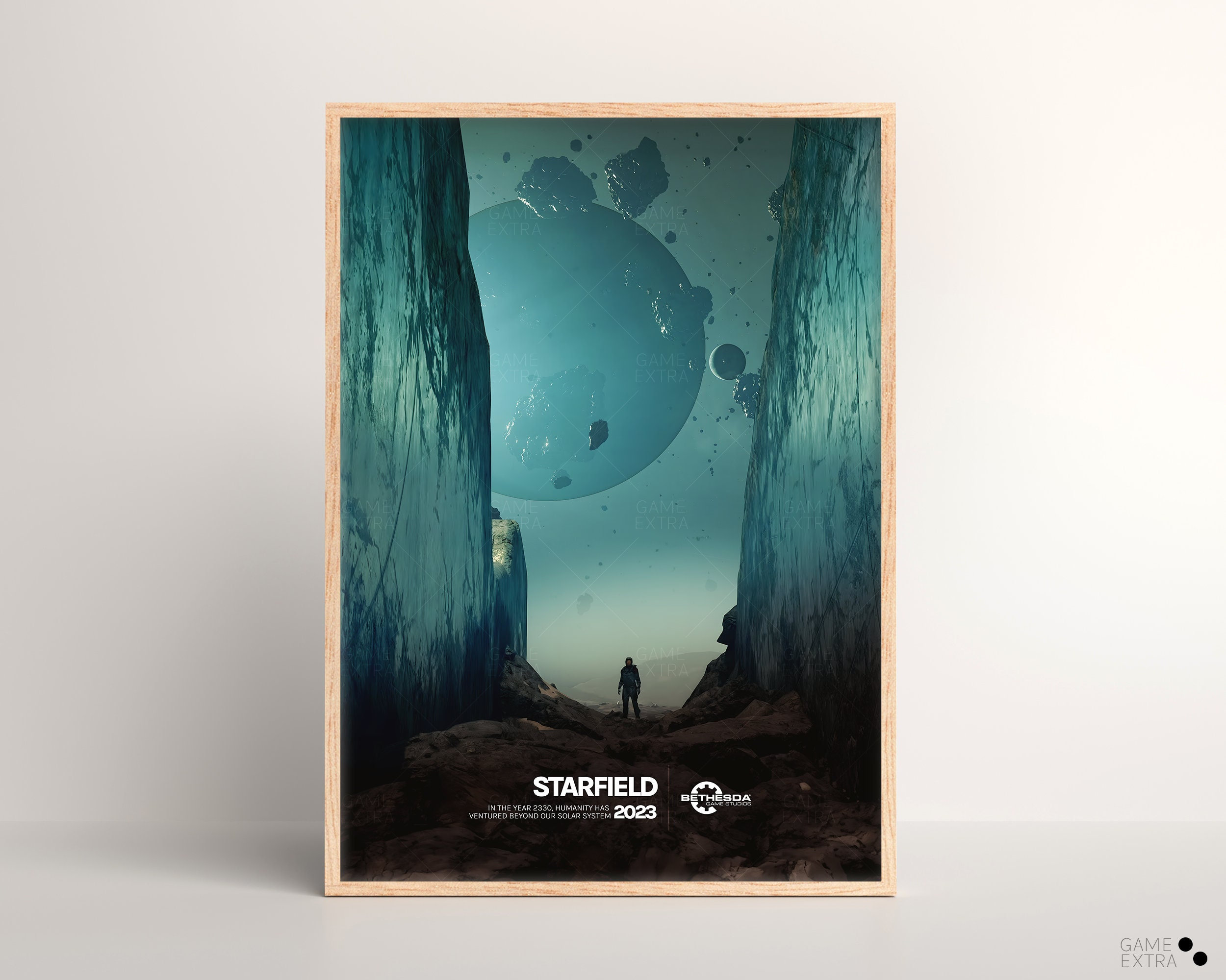 Starfield Poster Physical Print Game Wall Art Poster Art - Etsy
