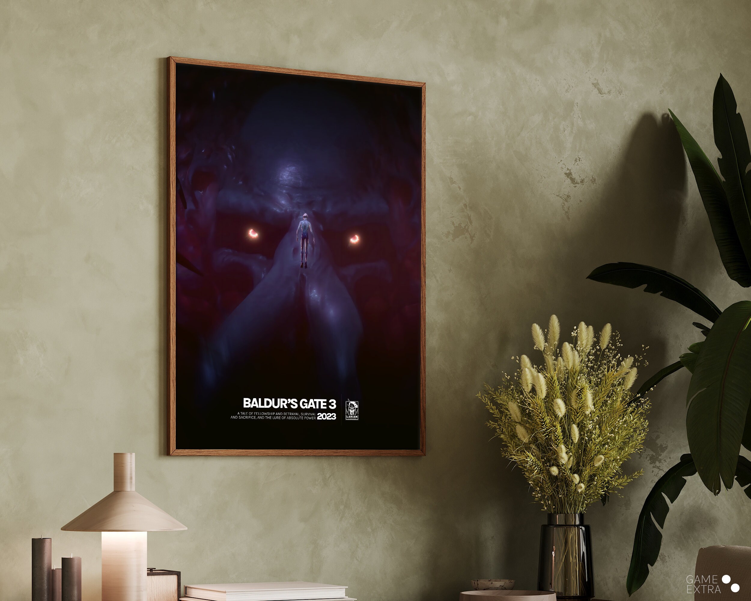 Baldur's Gate 3 Poster Physical Print Game Wall Art Poster Art Print ...