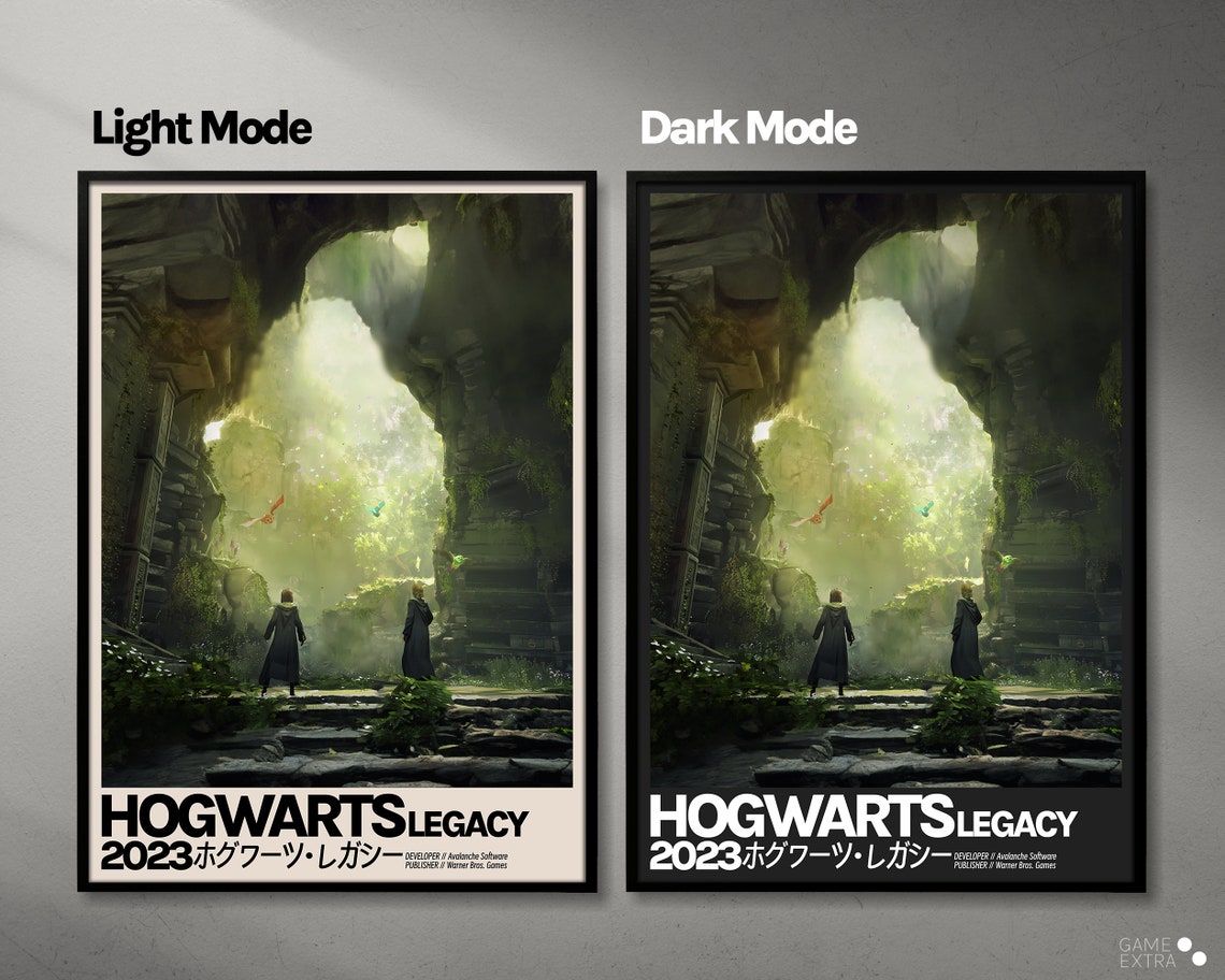 Hogwarts Legacy Poster Physical Print Game Wall Art - Etsy