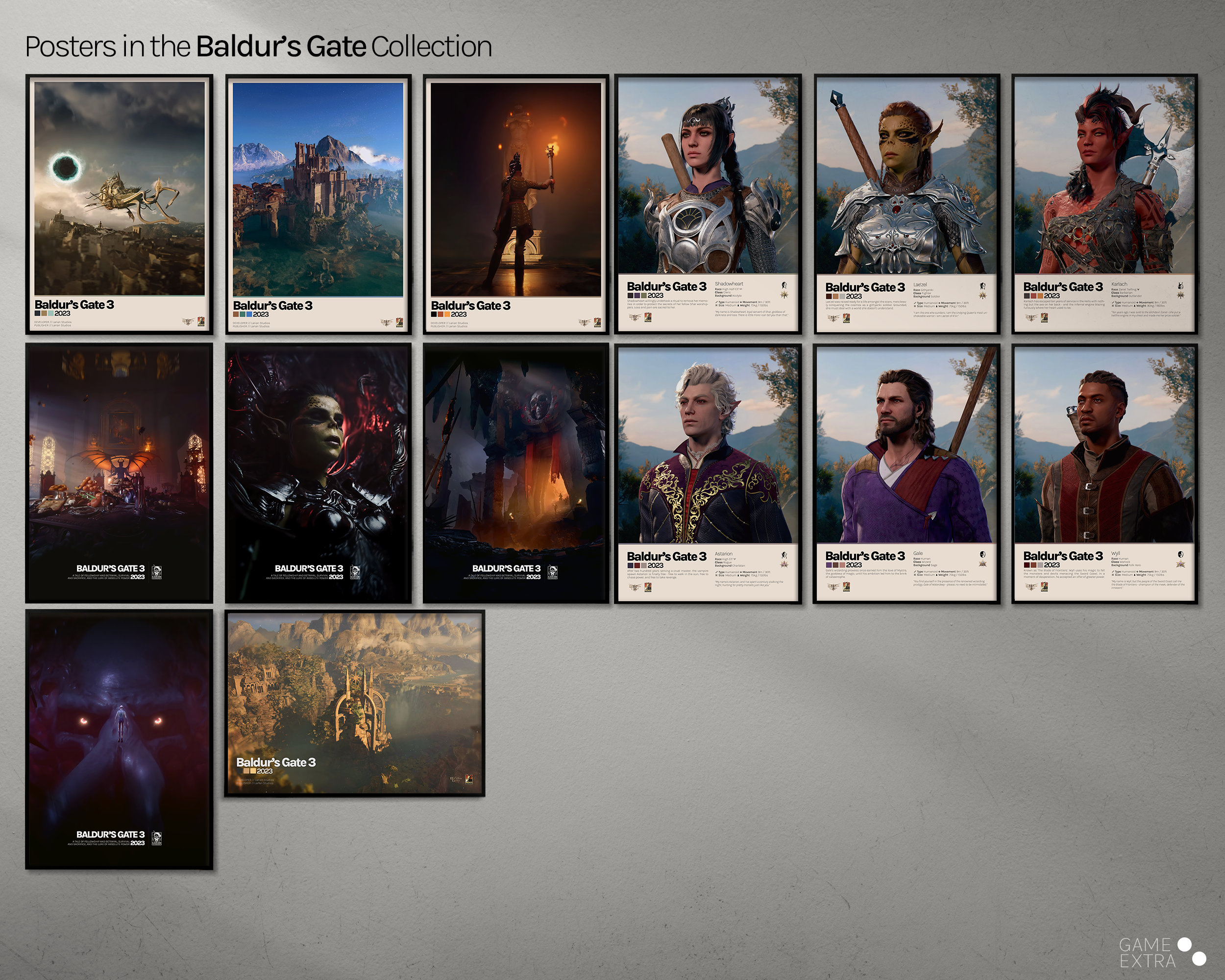 Baldur's Gate 3 Karlach Poster Physical Print Game Wall Art Poster Art ...