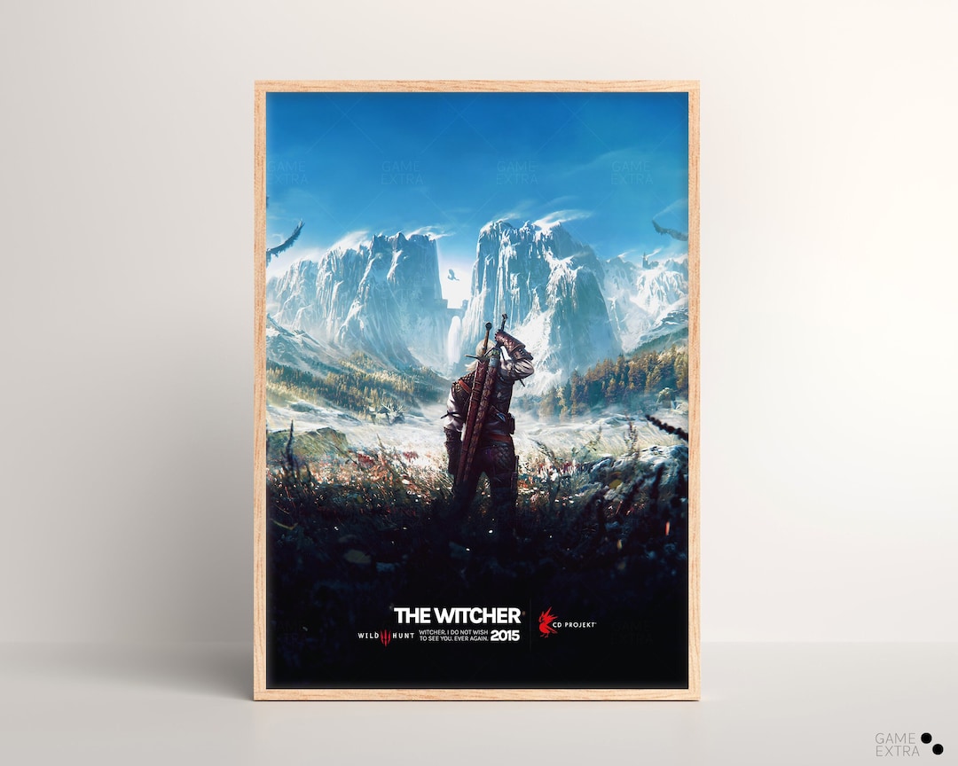 The Witcher 3 - Wild Hunt Poster [ Physical Print | Game Wall Art ...