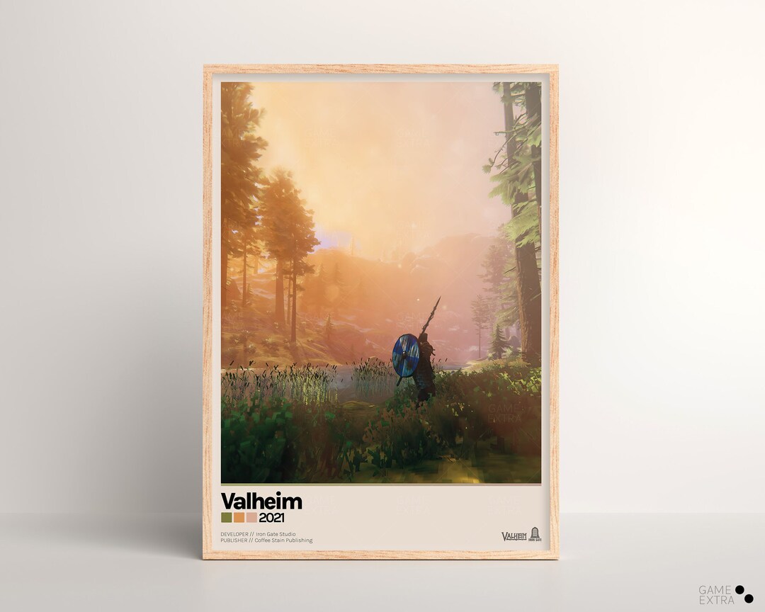 Valheim Poster [ Light & Dark Mode | Minimalist | Physical Print ...