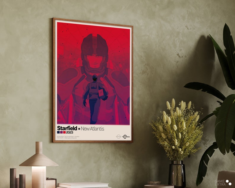 Starfield Poster Light & Dark Mode Minimalist Physical - Etsy