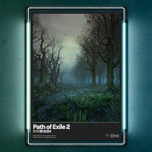 Path of Exile 2 Poster [ Light & Dark Mode | Minimalist | Physical ...