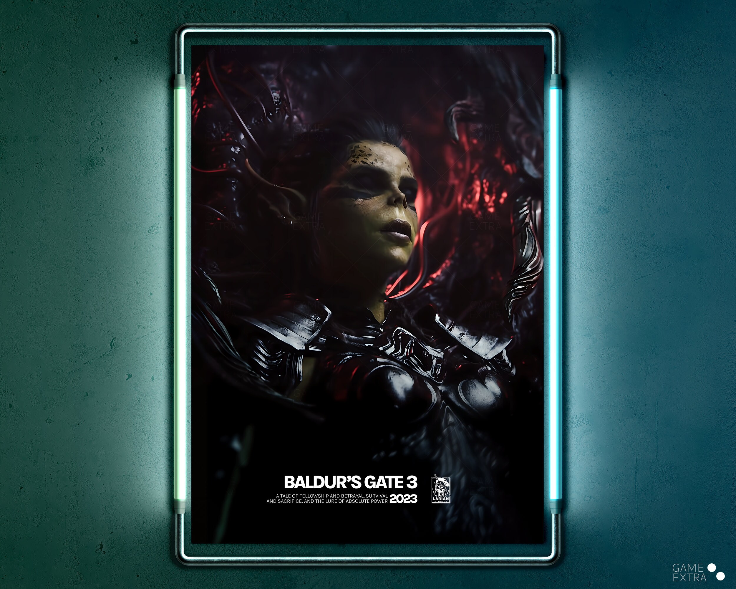 Baldur's Gate 3 Poster Physical Print Game Wall Art Poster Art Print ...