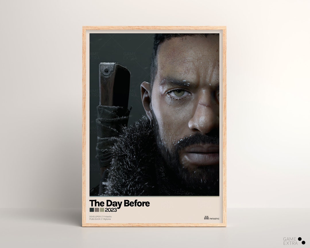 The Day Before Poster [ Physical Print | Game Wall Art | Poster Print ...
