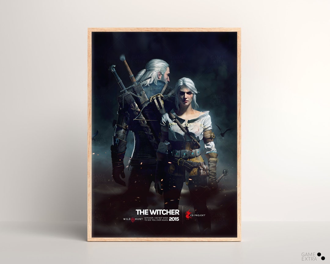 The Witcher 3 - Wild Hunt Poster [ Physical Print | Game Wall Art ...