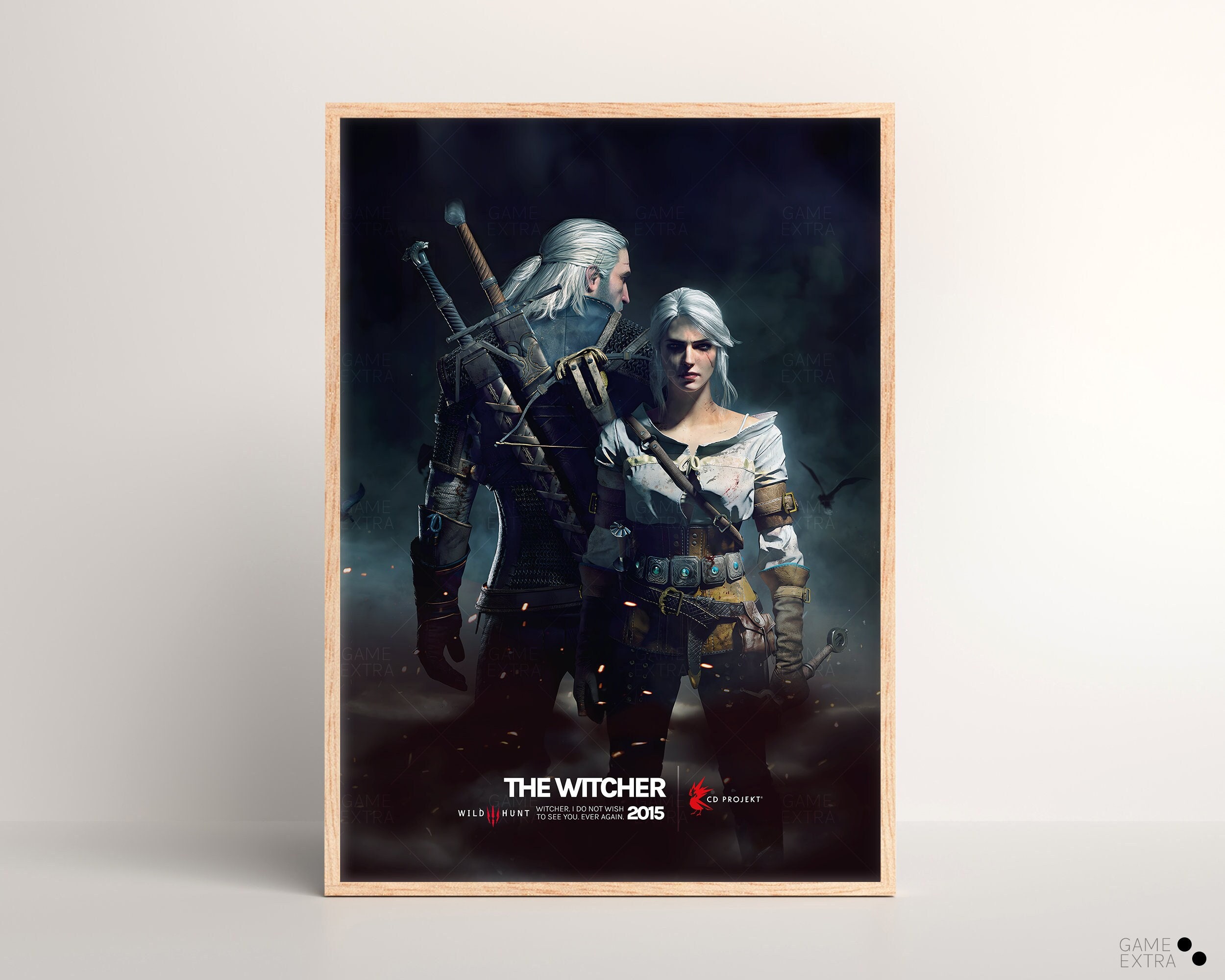 The Witcher 3 Wild Hunt Poster Physical Print Game Wall - Etsy