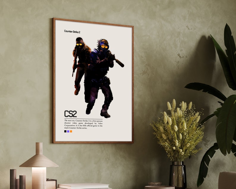 Counter-strike 2 Poster Game Wall Art Poster Print Art Print Poster ...