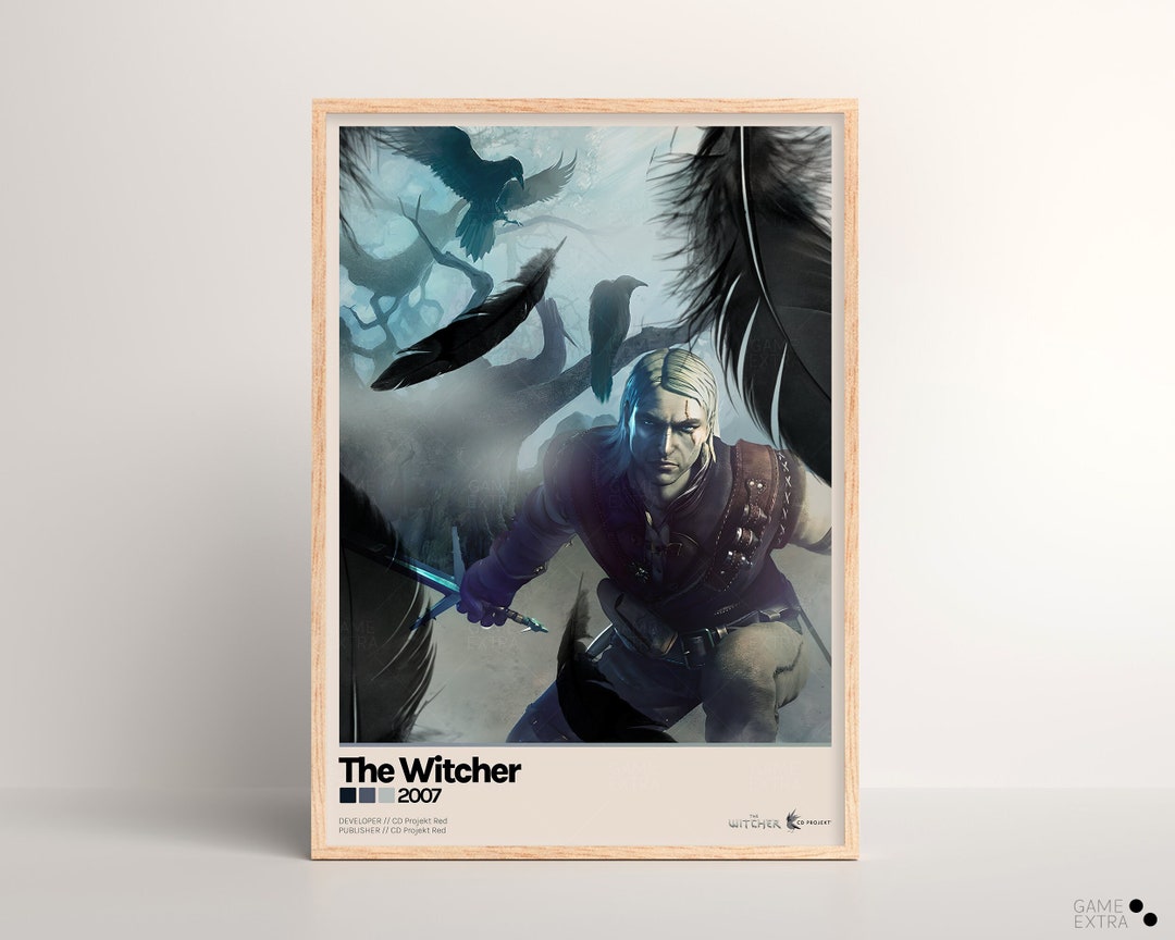 The Witcher 1 Poster [ Physical Print | Game Wall Art | Poster Print ...