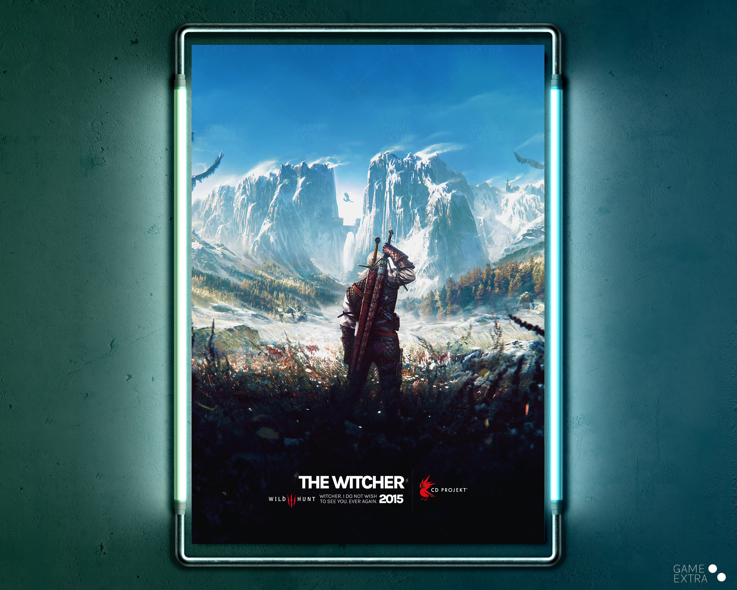 The Witcher 3 Wild Hunt Poster Physical Print Game Wall Art Poster ...