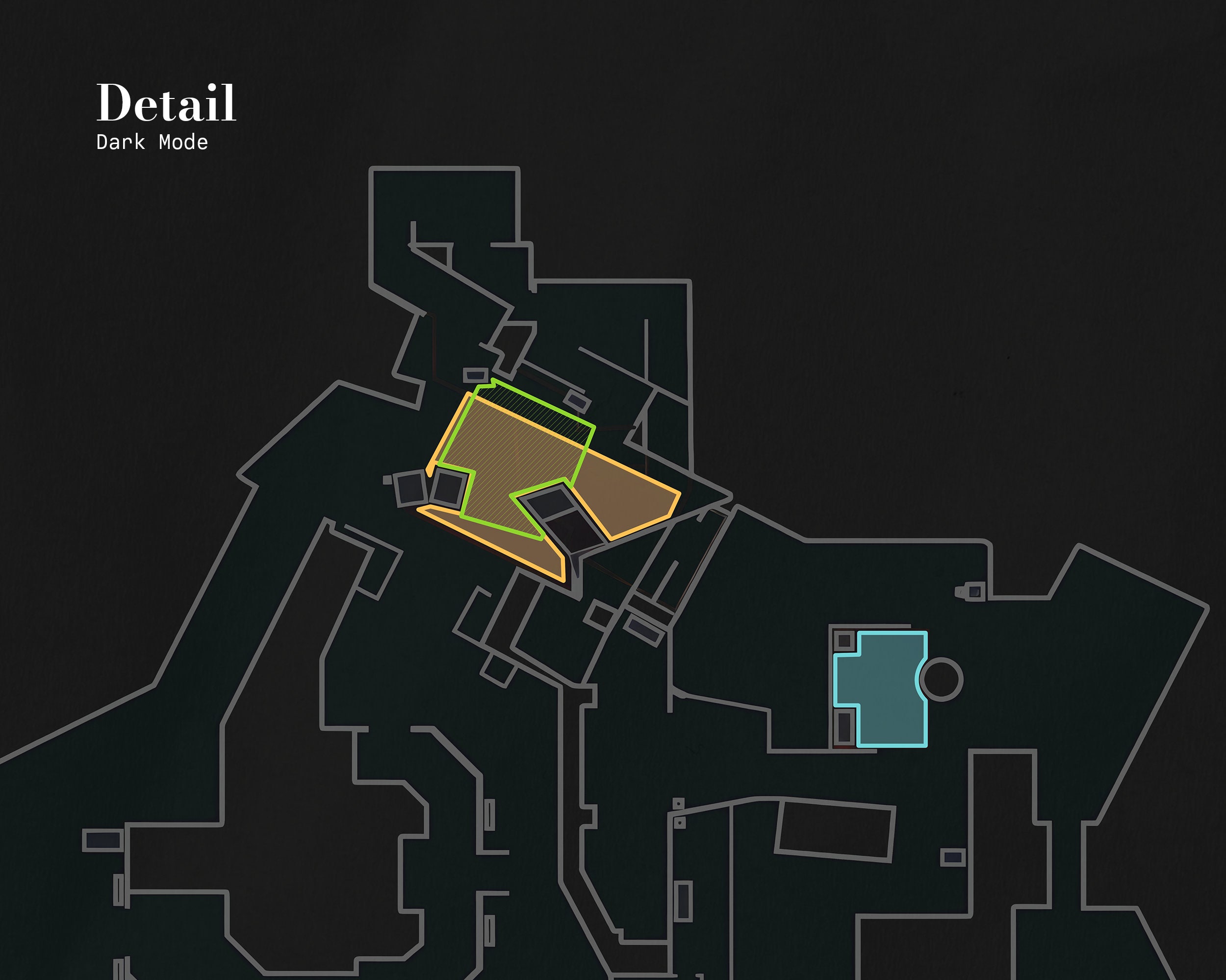 Counter-strike X Overpass Map Poster Game Wall Art Poster Print Art ...