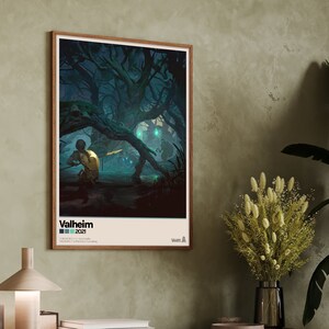 Valheim Poster [ Light & Dark Mode | Minimalist | Physical Print ...