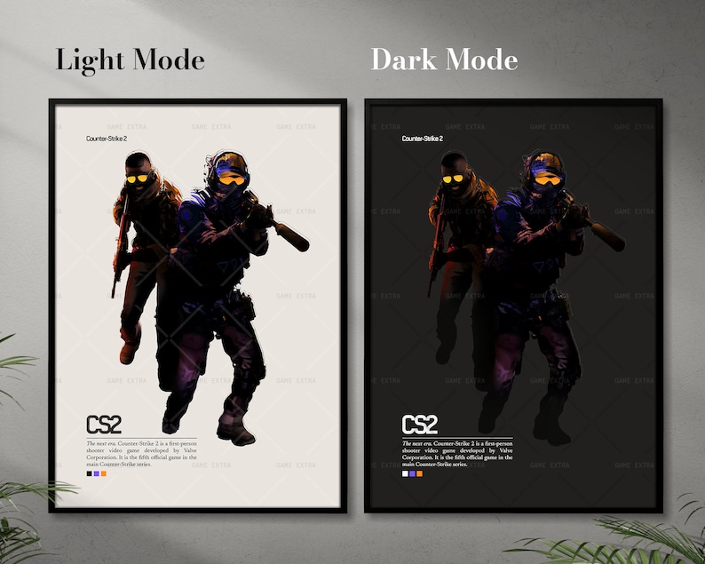 Counter-strike 2 Poster Game Wall Art Poster Print Art Print Poster ...