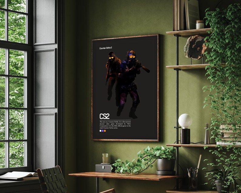 Counter-strike 2 Poster Game Wall Art Poster Print Art Print Poster ...