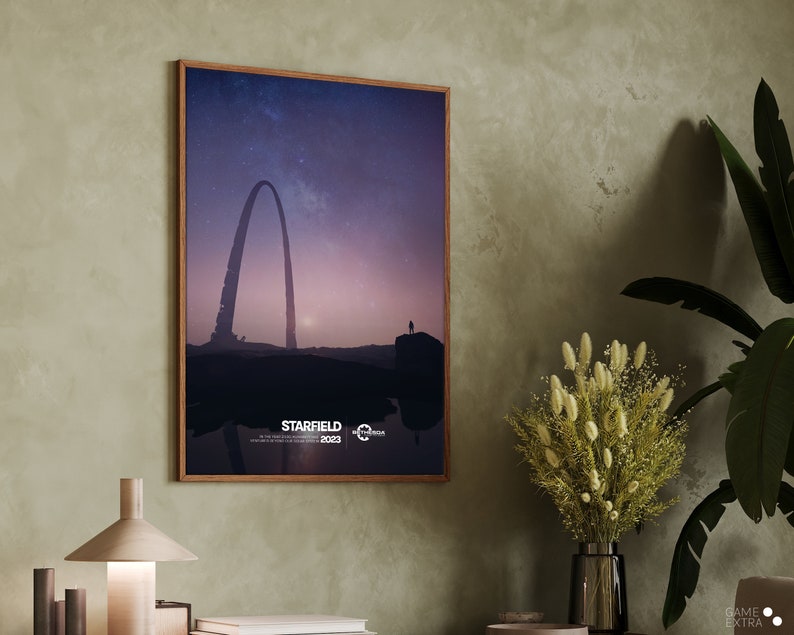 Starfield Poster Physical Print Game Wall Art Poster Art Print Gift ...