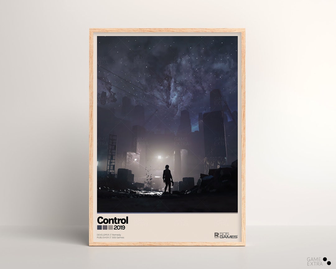 Control Poster [ Physical Print | Game Wall Art | Poster Art Print ...
