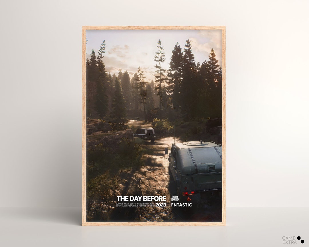 The Day Before Poster [ Physical Print | Game Wall Art | Poster Print ...